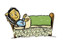 Do Americans lie to pollsters about how they'll spend their stimulus rebate checks?