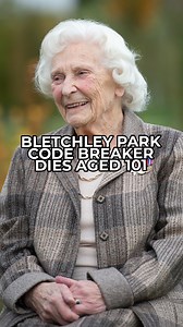 Bletchley Park code breaker, Charlotte Betty Webb, dies aged 101. #Charlottebettywebb #Worldwar2 #News #Uknews #Gbnews | GB News