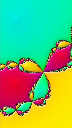 Infinite Zoom into the Beautiful Fractal ✨🌀 #Fractal #Mandelbrot #Zoom