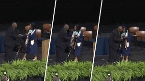 'It means so much': Moving moment for student and former educator during McKinney H.S. graduation