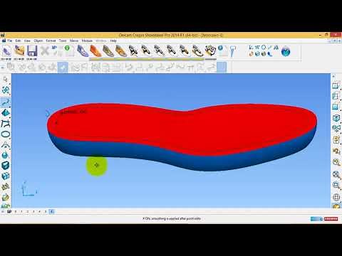 HOW to make custom sole in Delcam Shoe Maker