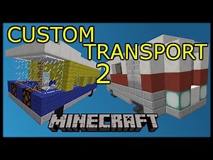 [1.10 Vanilla Minecraft] Custom TRANSPORT VEHICLES - One Command
