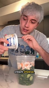 1.2M views · 39K reactions | Have you ever had a California roll cucumber salad?  #cucumber #easyrecipes #foodie | Logagm | Facebook