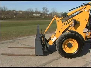 Gehl Articulated Loader Attachment System