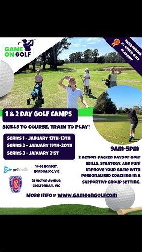 Golf Skills Training Camp for Kids