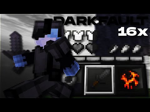 darkfault 16x | 1.8.9 pvp texture pack release (snowfault 16x black recolor / fps boost)
