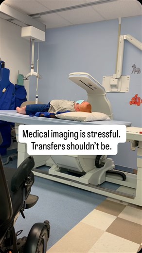 Medical imaging already comes with enough stress. Transfers shouldn’t add to it. Using The Perfect Lift alongside a ceiling track and a great care team makes the process a breeze and stress free! Shop using the link in the bio or visiting theperfectlift.com #theperfectlift #adaptiveequipment #disabilityawareness #accessibleliving #caregiver | Perfect Lift
