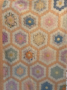Antique Grandmothers Flower Garden Hand Stitched Cotton Quilt - Etsy