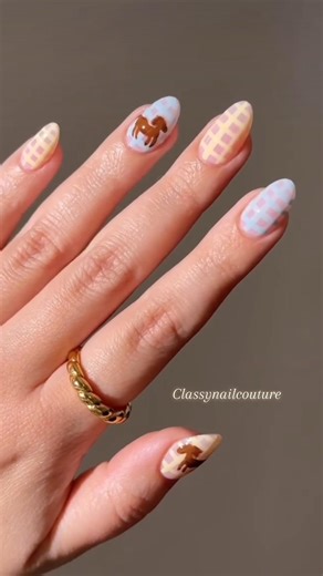 How to create tortoise nails with a hint. #classynailcouture #viralshort #trandingshort #ytshorts