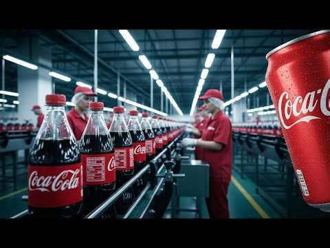 How Coca-Cola Is Made in Factory | Complete Coca-Cola Production Process Documentary