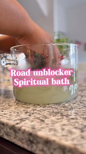 Road Unblocker Spiritual Bath ✨🚪🛁 Feeling stuck? Like blessings are backing up at the door but just won’t come in? This bath is designed to break through blocks, clear the negative energy, and open the road so your life can finally move again. Before You Begin: It’s always best to do divination first to see which herbs your spirit team says you need. But if you’re not quite there yet (no shame), here’s a trusted blend you can use to get started: Ingredients: Fresh is better dried is ok though!