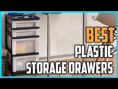 Best Plastic Storage Drawers in 2021 [Top 5 Picks]