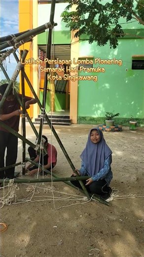 Latihan Persiapan Lomba Pionering Semarak Hari Pramuka di Kota Singkawang_Rabu 03 September 2025