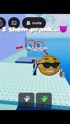 Pranking 3 players was a bad idea 💀 #roblox #robloxshorts #robloxparkour #memes #funny #gaming