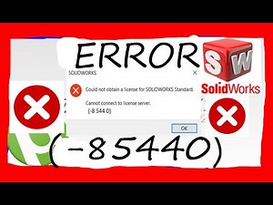 🎈SOLUCIÓN🎈 ▶️ERROR (-85440)◀️ Y 💥DESINSTALACIÓN DE SOLIDWORS💥