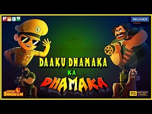 Little Singham: Daaku Dhamaka Ka Dhamaka 💣🦁💥 | Pogo TV | Kids cartoon