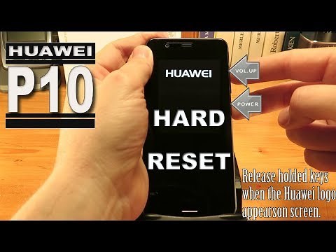 Huawei P10 Hard Reset (Factory Reset)