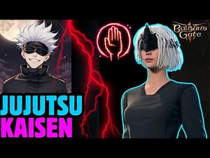 JUJUTSU KAISEN GOJO Limitless Mod Build - Baldur's Gate 3