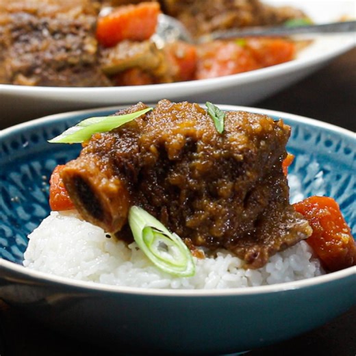 Say goodbye to the winter chill with this hearty slow-cooked Korean beef rib stew ??? | Tasty