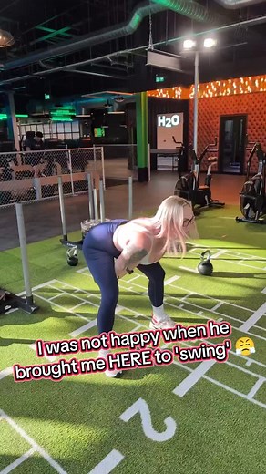 I was expecting a different type of cardio  #ActiveLifestyle #GymGirl #GymGirlVibes #blondegirl #explorepage #aprilvelvet #GymInspo #GymLife #swinging | April Velvet | Facebook