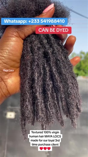 MAYA LOCS: Authentic Natural Looking Locs for Queens