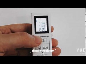 How to use D30 laser distance meter?