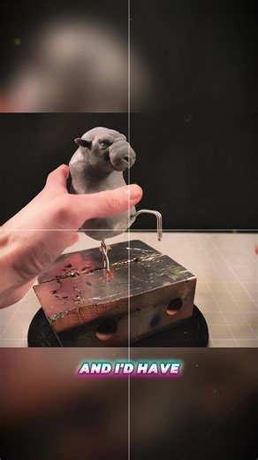 I made a miniature floating Minecraft Island Pt2 #northoftheborder #polymerclay #clayart #clay #sculpture #island #minecraft #realistic