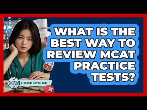 What Is The Best Way To Review MCAT Practice Tests? - Med School Survival Guide