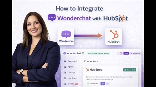 How to Add an AI Chatbot to your Hubspot CRM | Wonderchat