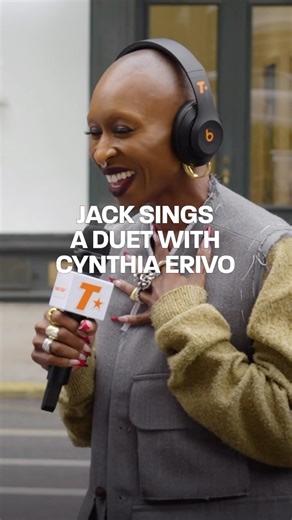 Jack and @cynthiaerivo should do this more often | Track Star