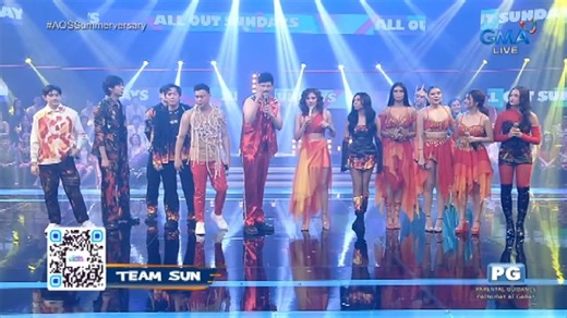 #AllOutSundays #Highlights: Team Sun gave a blazing hot performance last Sunday! 🔥 Watch exclusive content on gmanetwork.com/alloutsundays. | All-Out Sundays