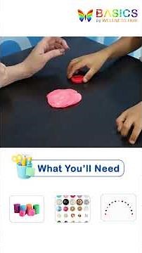 Push Buttons into Playdough | Fun #FineMotorSkills Activity for Kids #parenting #autismsupport