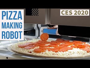 Pizza Making Robot at CES 2020: Best Look + Taste Test!