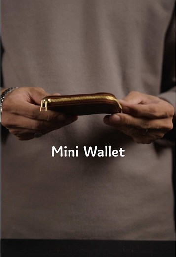 Mini Wallet Creation ASMR: Leather Craft Guide