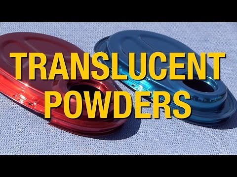 Translucent Powders for Powder Coating - Durable Chip Resistant Finish! Eastwood