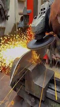 Making a Massive Damascus Steel Knife – ASMR