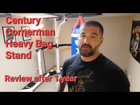 Century Cornerman Heavy Bag Stand - Review. #boxinggym #boxinggear