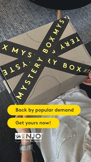 You bring the resolutions. We bring the cleaning superpowers. Our Mystery Boxes are back with everything your home needs for its cleanest year yet. Chemical free. Zero waste. Wildly satisfying. If effortless clean is on your 2026 bingo card, secure yours now. 3 sizes to choose from! | ENJO Australia