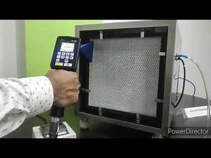 HEPA Filter Integrity Testing with ATI 2i Aerosol Photometer by Measuretest Instrument Part 3