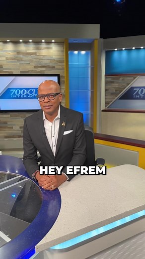 8.9K views · 158 reactions | Today on 700 Club Interactive, Efrem Graham joined Ashley Key in hosting the full show. We had to ask Efrem… “What is one thing 700 Club Interactive should know about you?” | 700 Club Interactive | Facebook