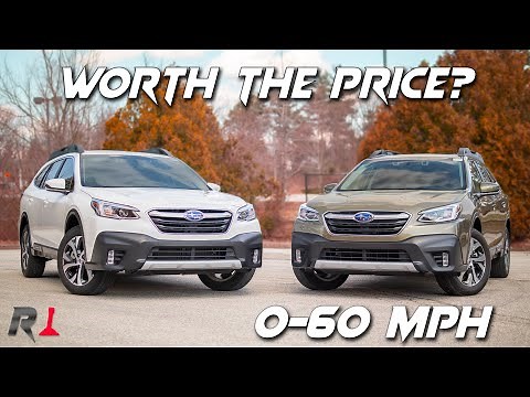 Subaru Outback 2.5 vs XT vs 3.6R 0-60 Test & Comparison!