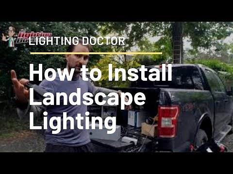 How to Install Low Voltage Landscape Lighting