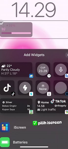 Customize Your Lockscreen with Aesthetic Widgets | Tutorial