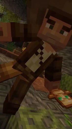 INDIANA JONES Boulder Chase in Minecraft! #minecraft