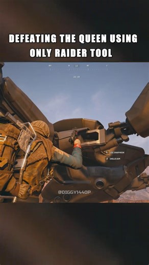 ARC Raiders Defeating The Queen Using Only Raider Tool