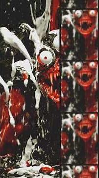 Watch as crimson, ivory, and onyx pigments bleed across a blank canvas #voidspace