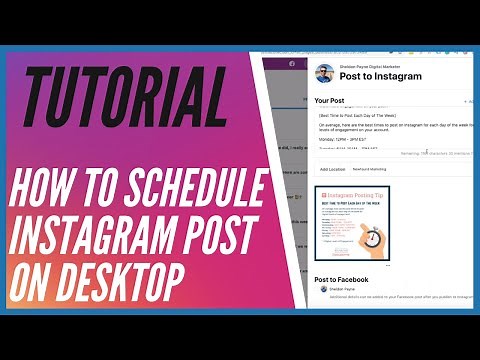How to Schedule Instagram Post on Desktop with Facebook Creator Studio