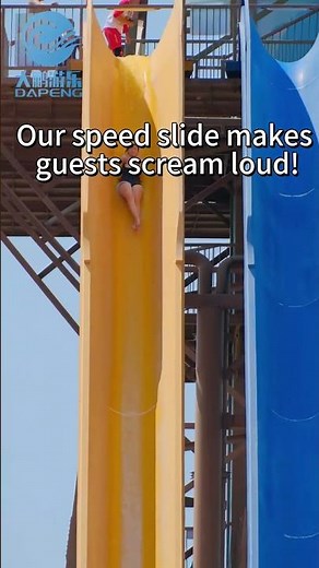 High Speed Water Park Slide Fiberglass Thrill Water Slide For Commercial Amusement Park Resort