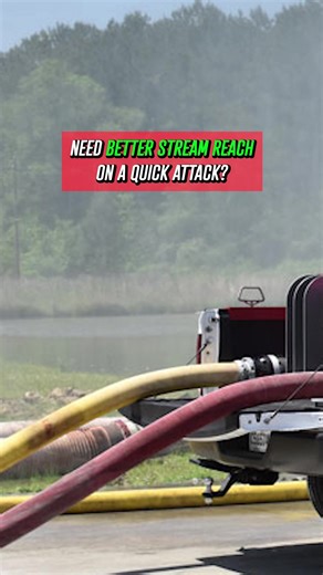 🚨 PROBLEM: Your quick attack truck doesn’t have a pump - but you need max reach. 💡 SOLUTION: The Flex Monitor. Firefighter Paul Neely breaks it down: With just system pressure from a water manifold, this ultra-low friction loss monitor (only 5 PSI at 2000 GPM!) delivers serious reach — no fire engine needed to boost pressure. That’s game-changing for plant sites, rural districts, and any crew making the most of quick attack pickups. 🛻💥 🔥 Fast. Efficient. Powerful. Could this replace your ne
