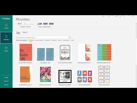 Publisher - First steps in creating a 3-panel leaflet (brochure)